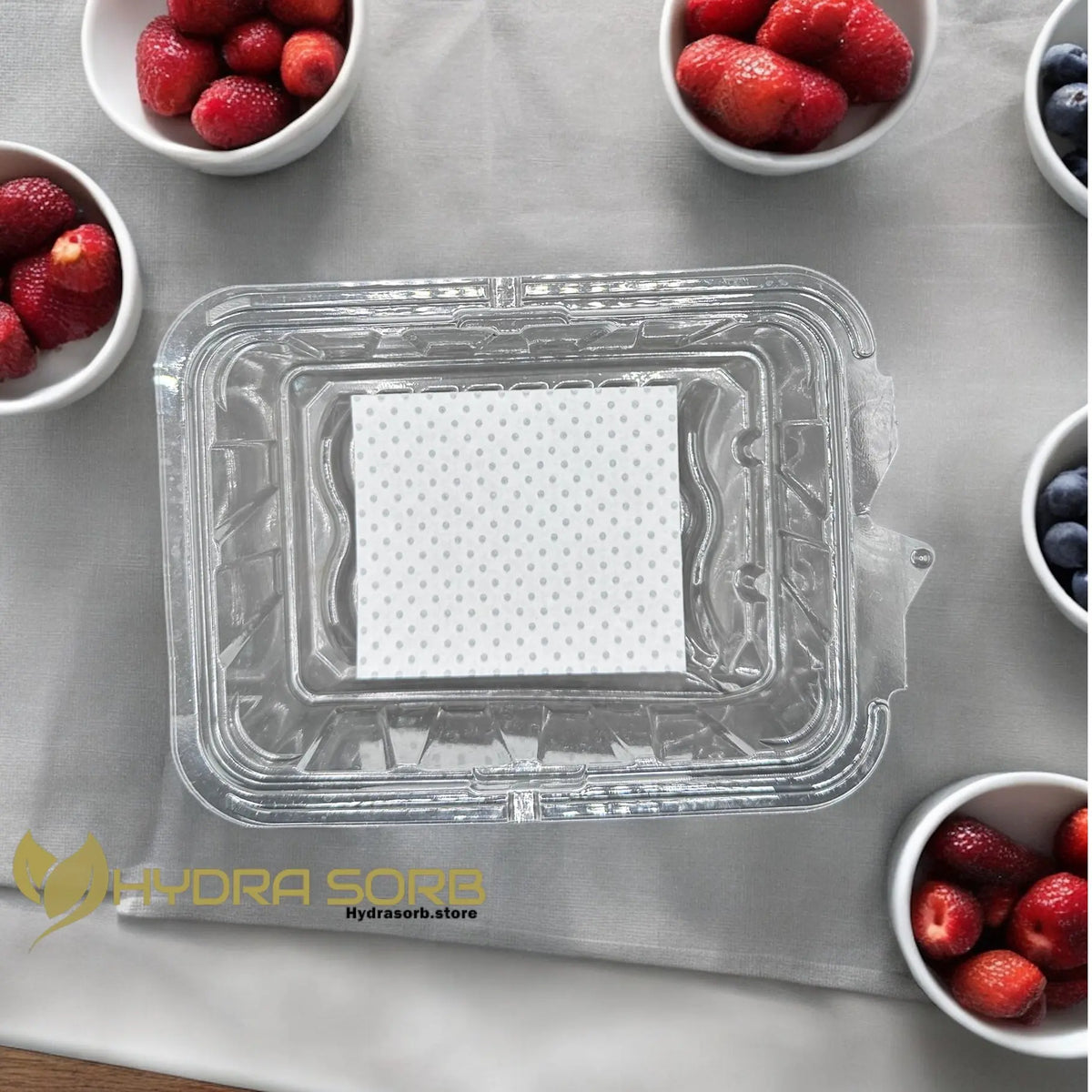 Hydra-Sorb Eco Moisture Absorbent pads for vegetables and fruit